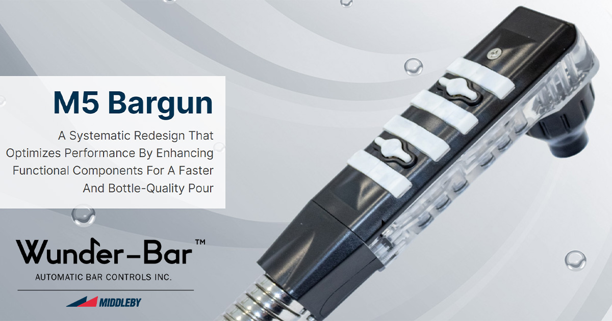 M5 Bargun | Wunder-Bar Automatic Bar Controls Inc.
